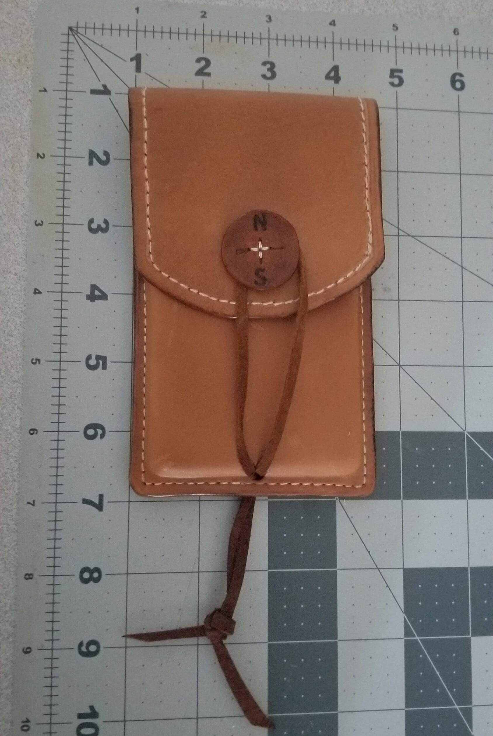 Compass Case Combo. Handmade, Leather, Base Plate, Compass Case, With ...