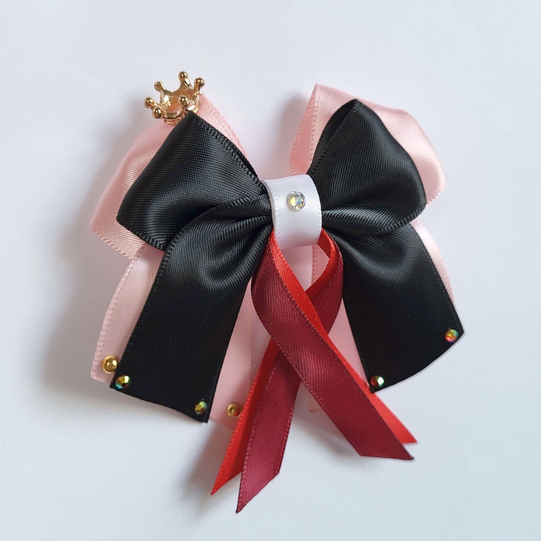 Junko Enoshima Themed Clip-on Bow - Etsy Australia