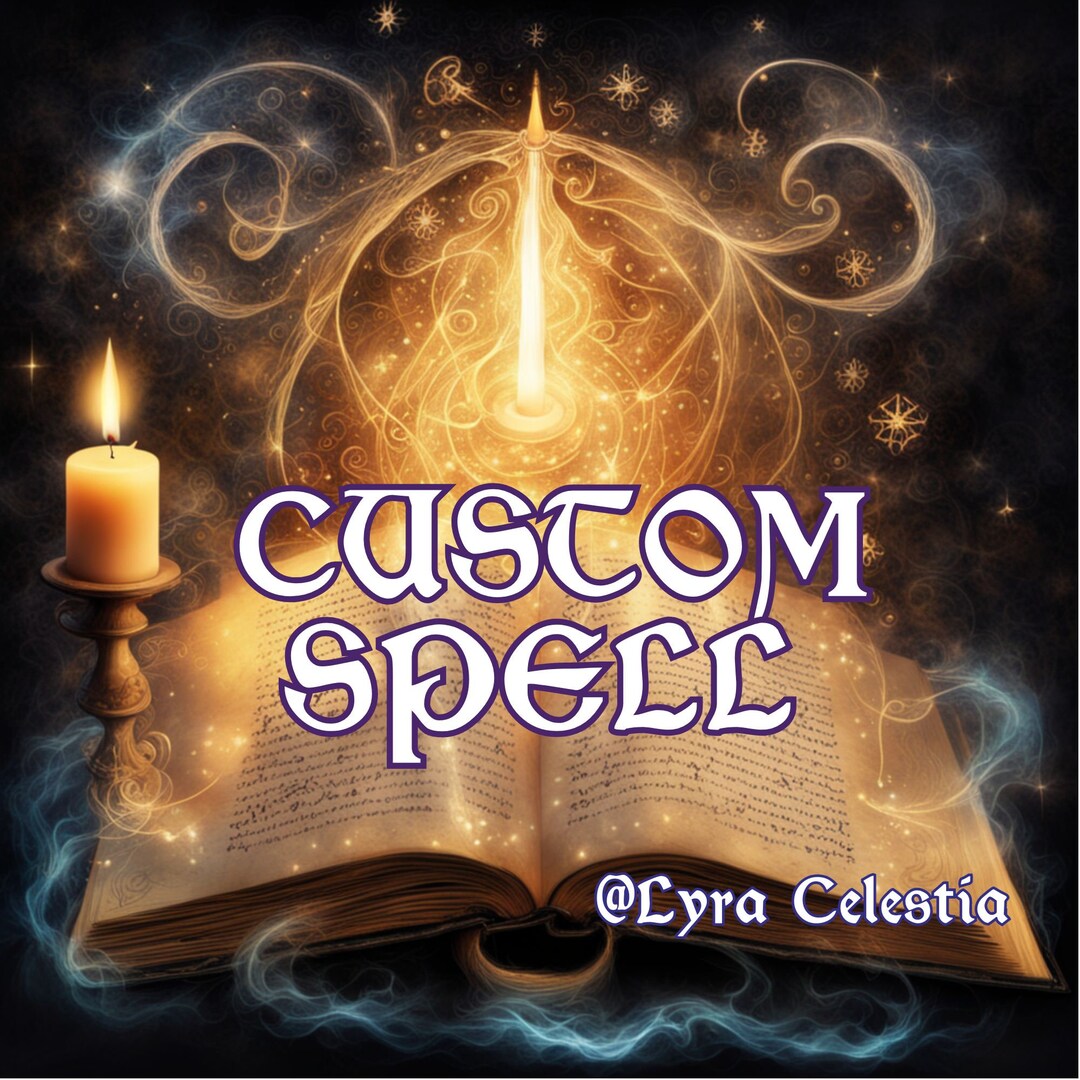 Custom Spell Casting Same Day Personalised Spell Powerful - Etsy