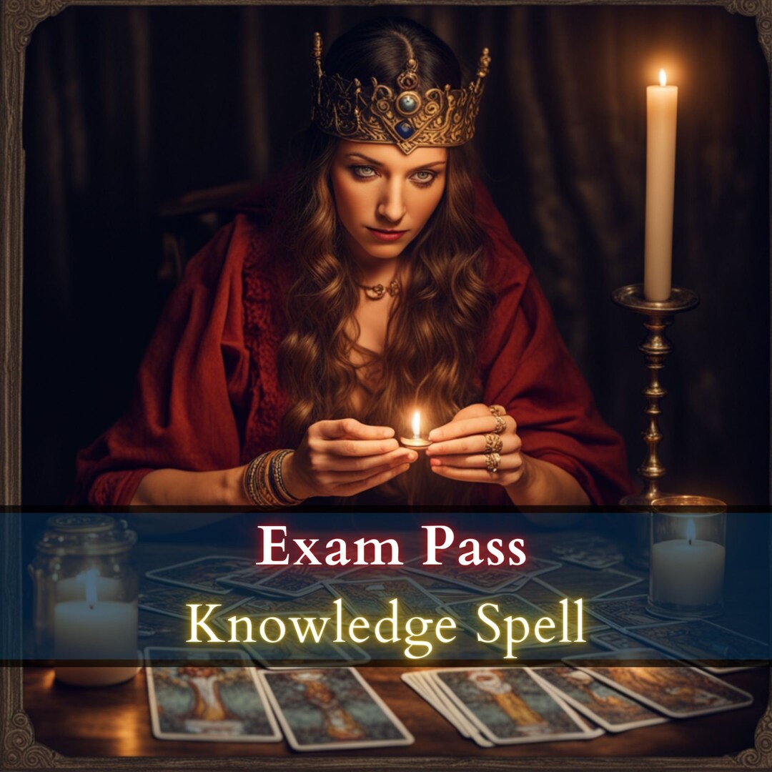 Conquer Exam Anxiety Spellperfect Grades 99% Pass Exam Spell Casting ...
