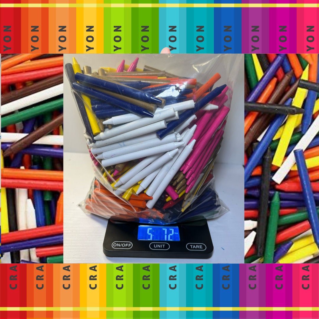 5 Pounds, Bulk Crayons, Crayons, Crayons Without Wrapper - Etsy