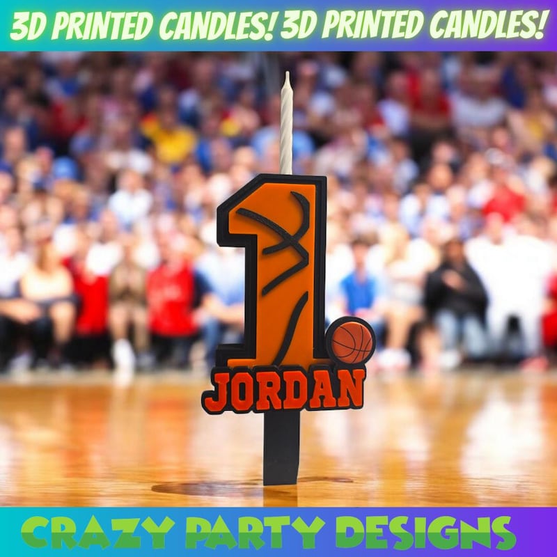Basketball Cake Topper - Etsy