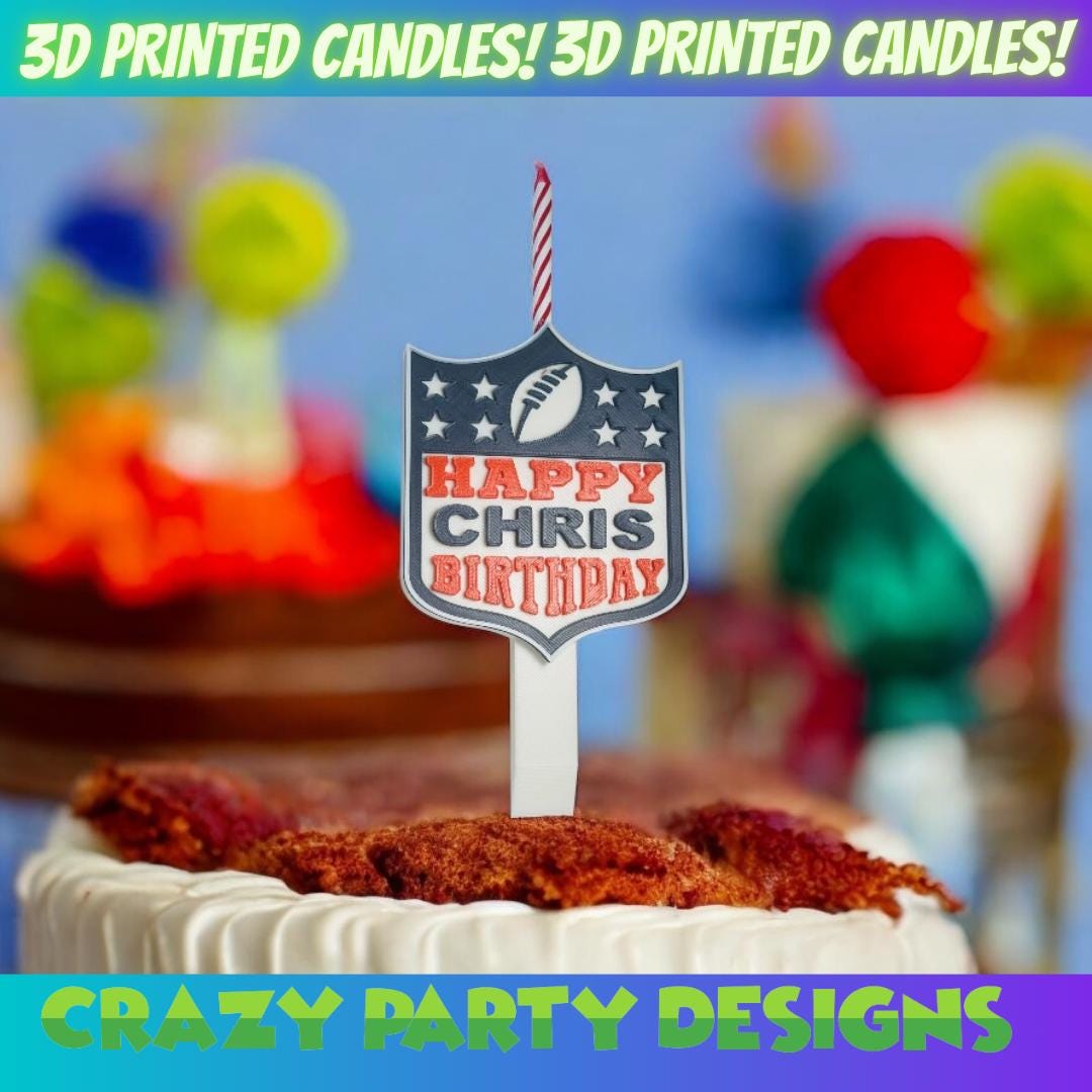 Cake Topper, Birthday Party Cake Number, Cake Topper, Birthday Cake ...