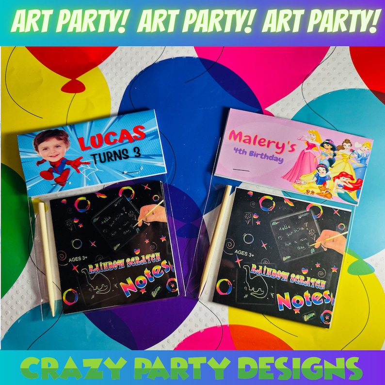 Scratch Paper, Rainbow Paper Scratch Board, Paint Creative Scratch ...