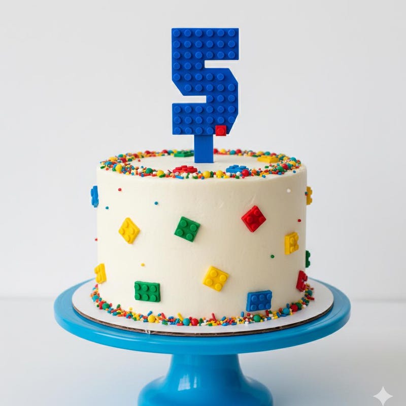 Candle Number Cake Topper - Etsy
