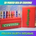 Personalized Crayon Box, Plastic Crayon Box, Back to School, Include 24 ...