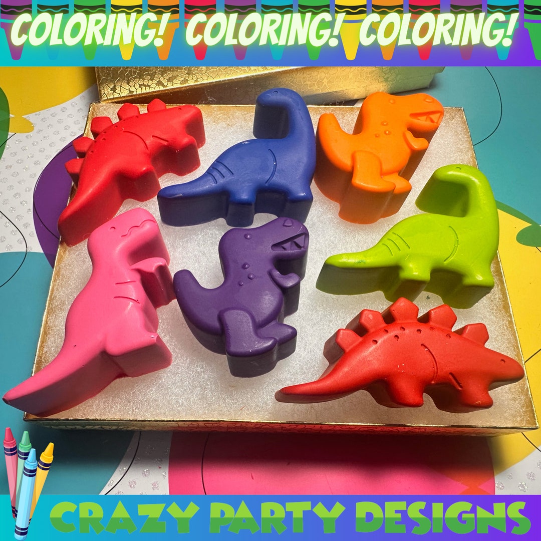 Dinosaurs Crayons - Dinosaurs Crayons -dinosaurs Party Favors - Kids ...