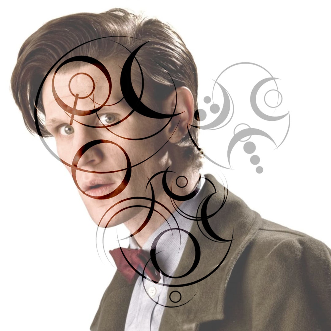 Doctor Who Sticker, Gallifreyan Doctors Names, SVG, PNG, JPG Printible ...