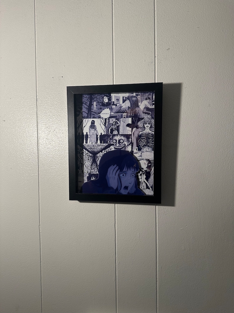 Junji Ito Shadow Box Frame - Etsy