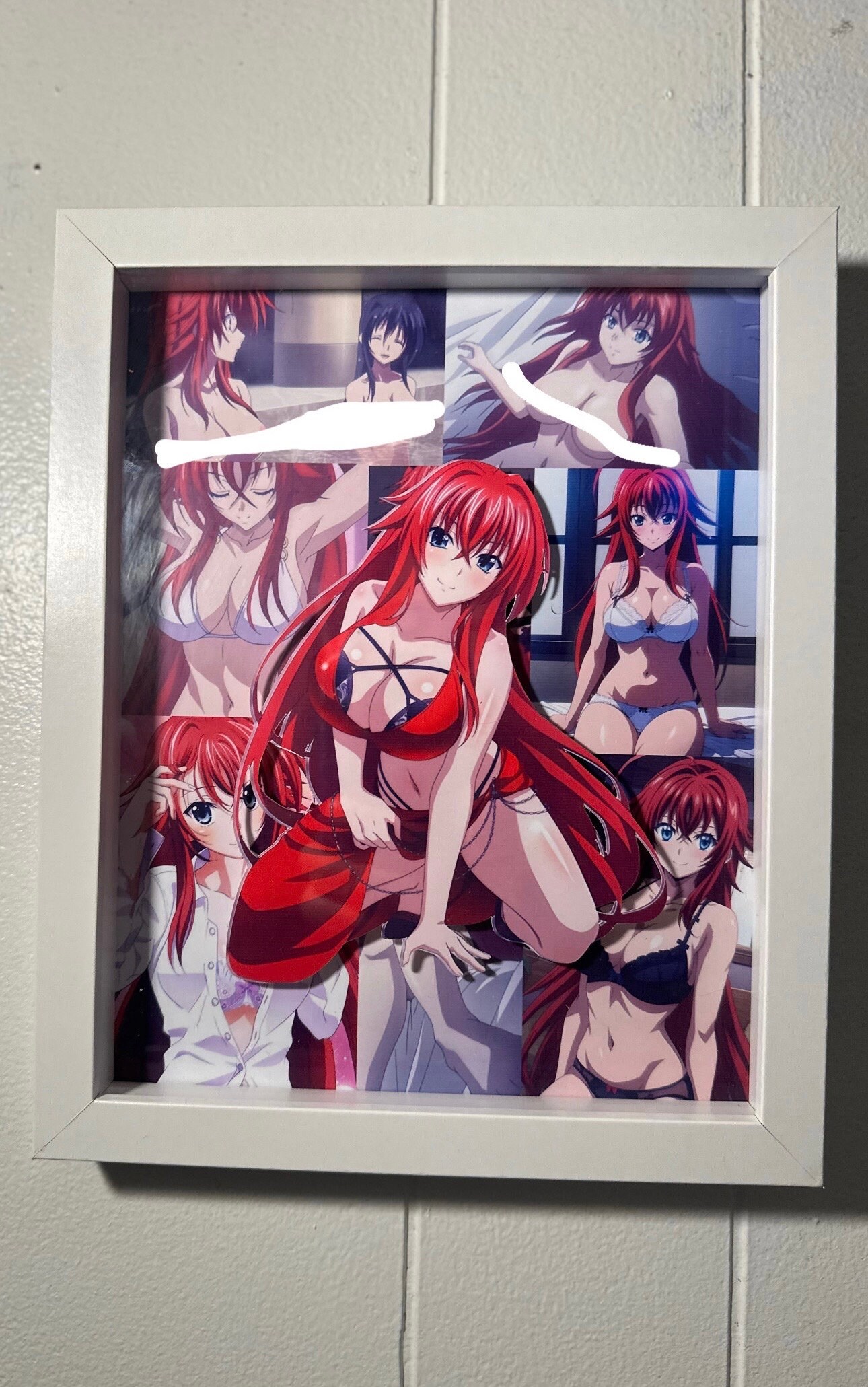 Rias Gremory Shadow Box Frame - Etsy