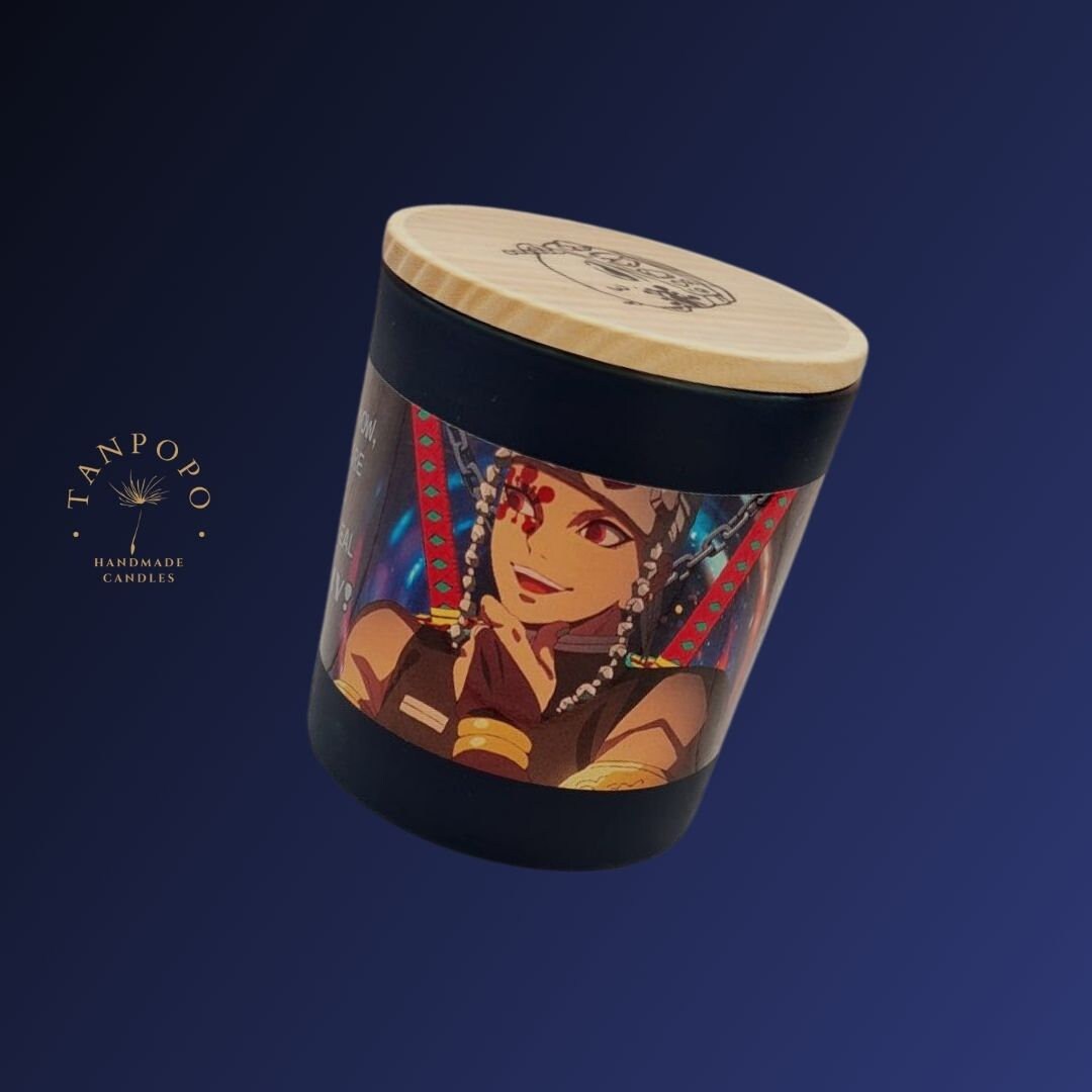 Anime Inspired Scented Candle Sound Hashira - Etsy