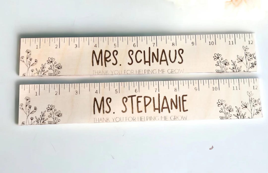 Teacher Ruler - Etsy