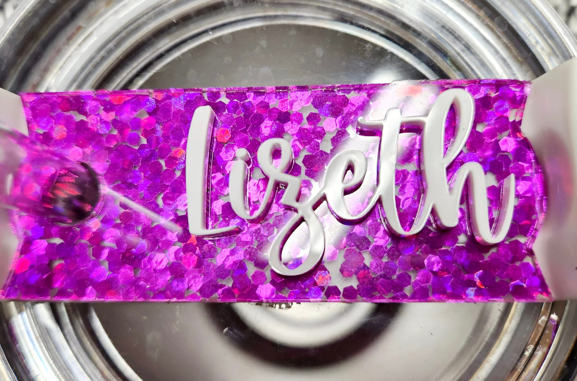 Custom Name Cup Topper - Etsy