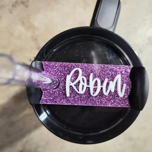 Custom Name Cup Topper - Etsy