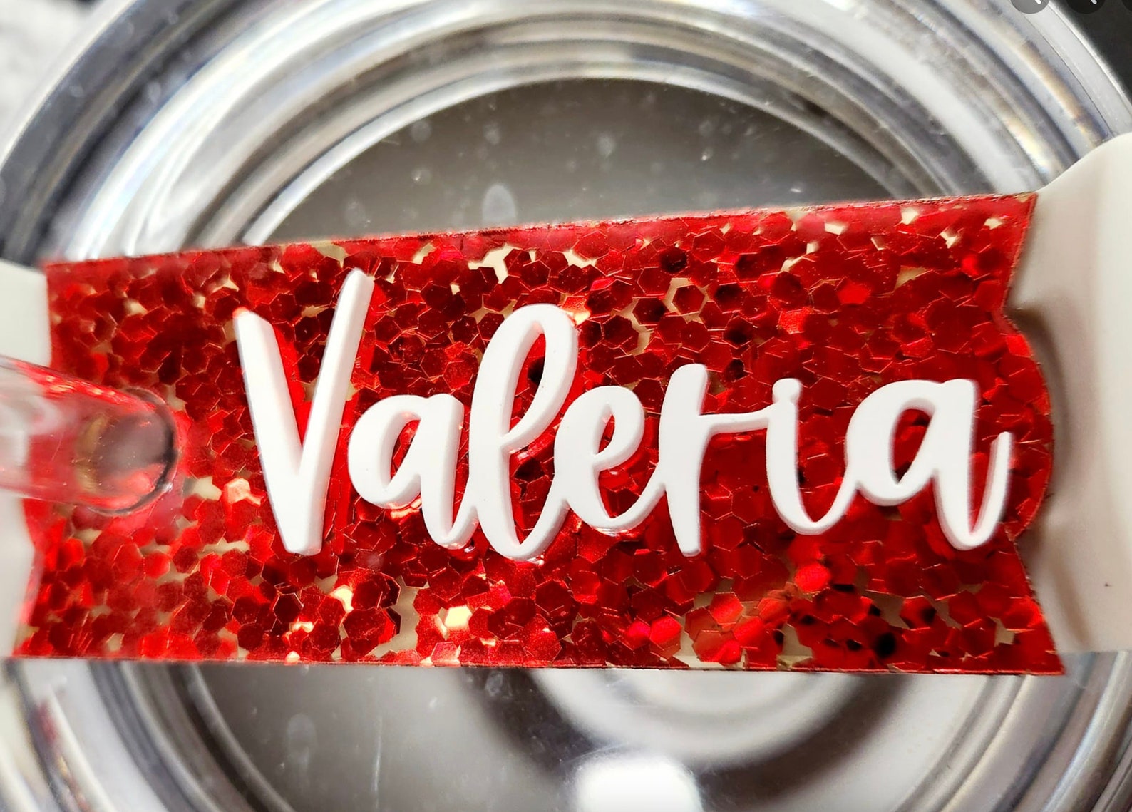Custom Name Cup Topper - Etsy