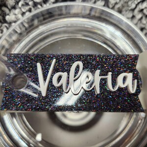 Custom Name Cup Topper - Etsy