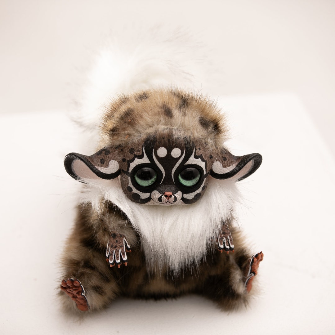 Cute but Creepy Creature - Inspired by Oncilla and Inari Fox - Etsy