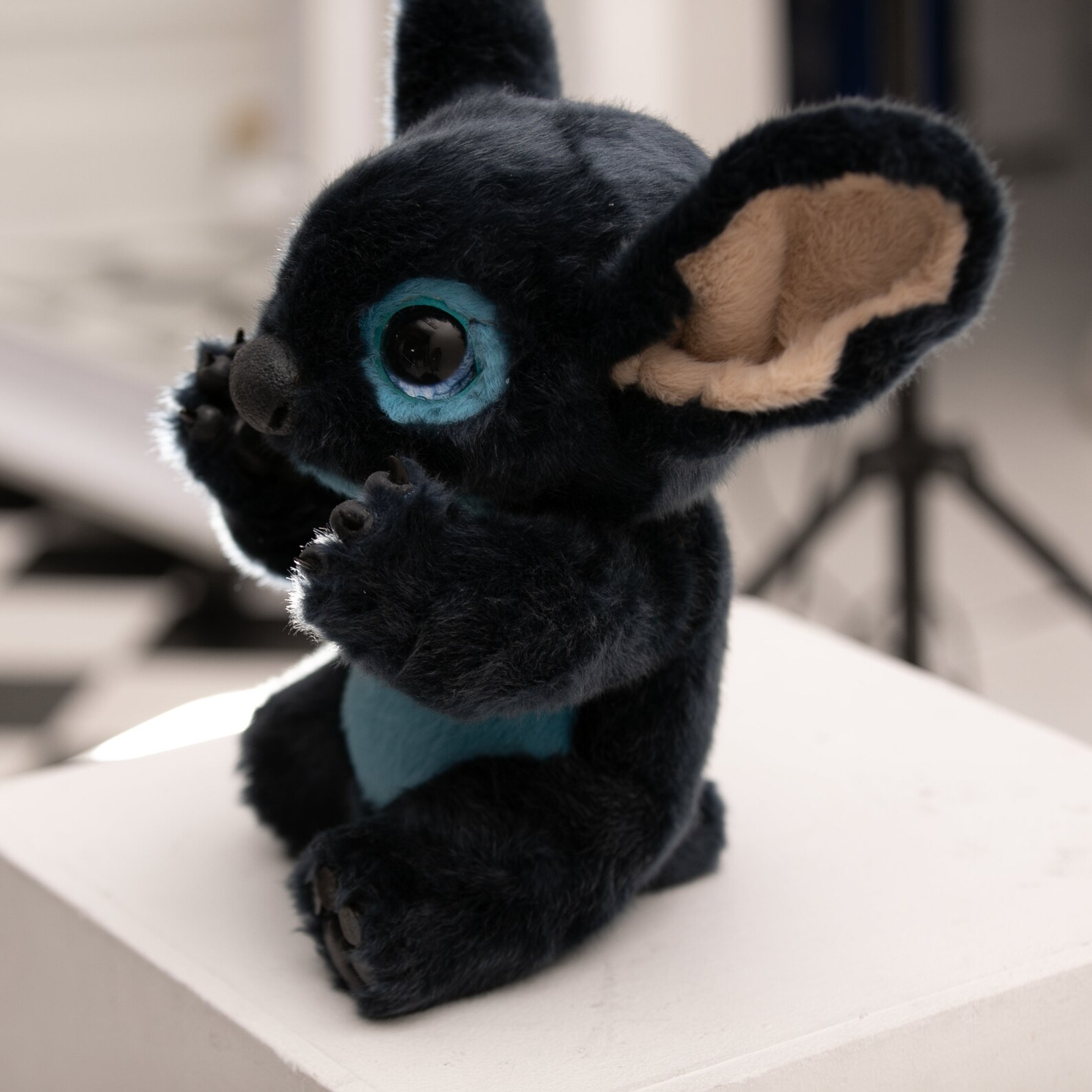 Stitch Inspired Fluffy Doll - Etsy