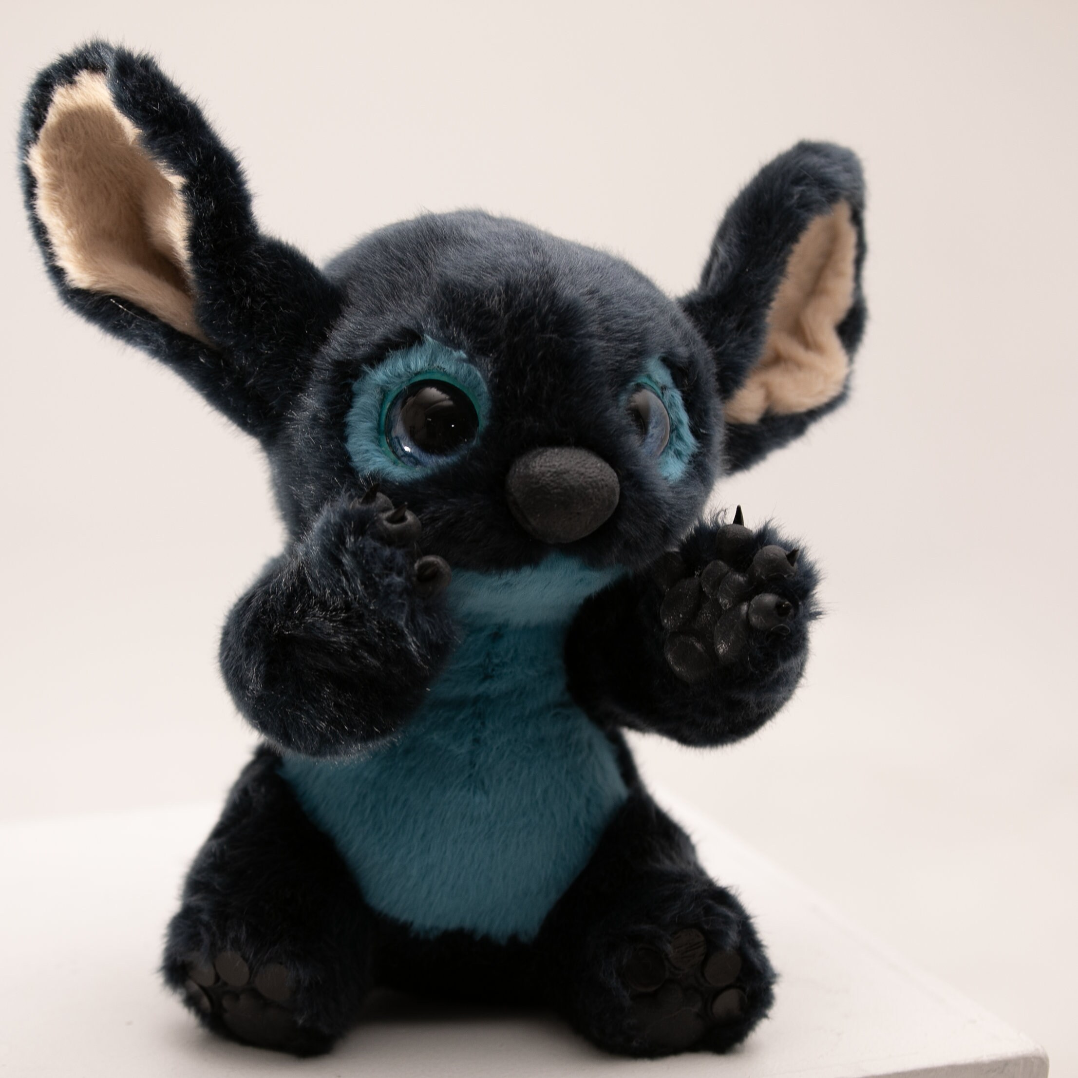 Stitch Inspired Fluffy Doll - Etsy