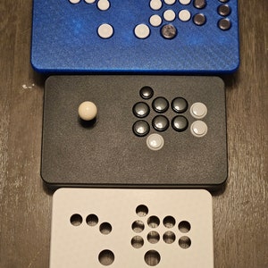 DIY Leverless All Button Controller Case for Sanwa and Similar Buttons Design Your Own Layout ...
