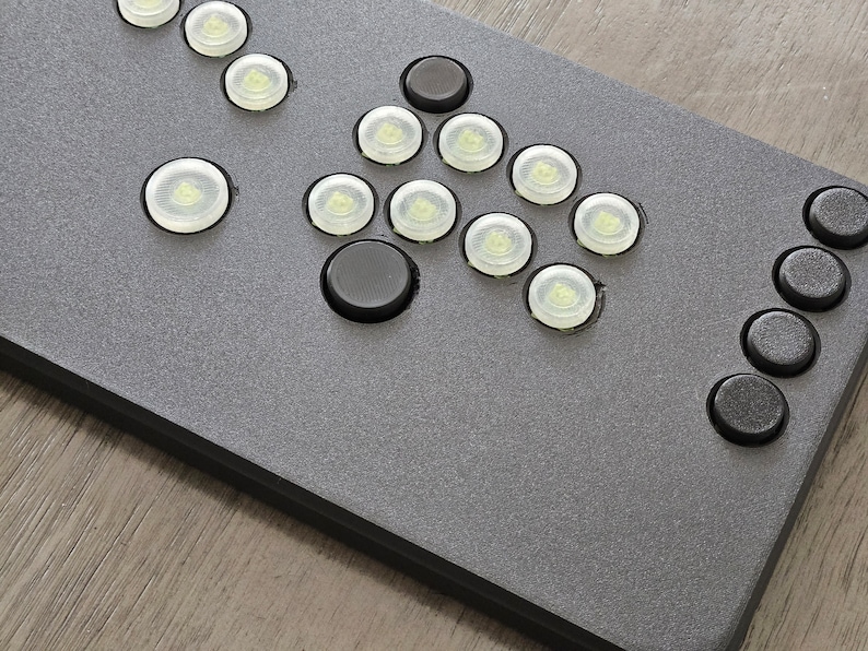 Design You Own 3d Printed Leverless All Button Controller. - Etsy