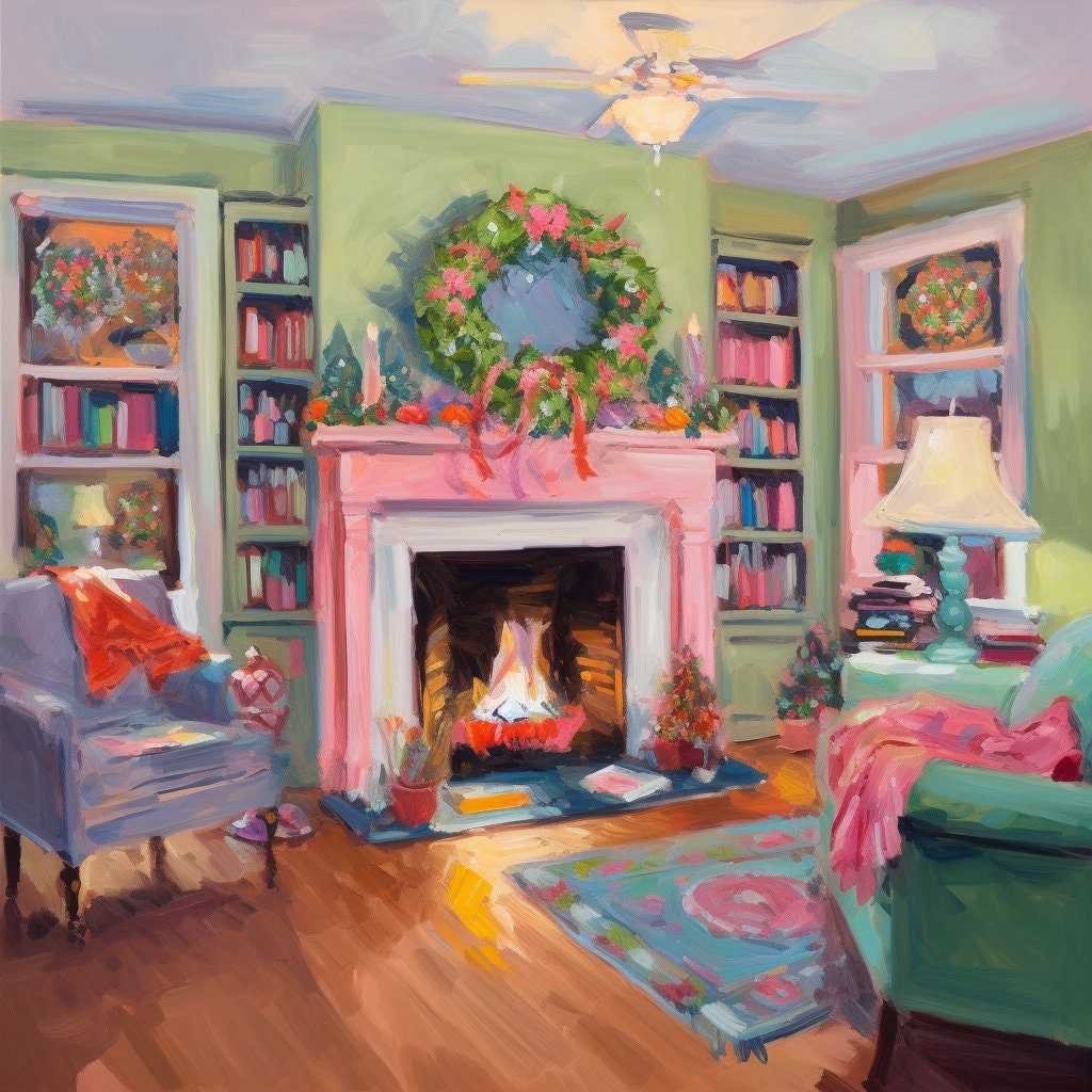 Festive Girly Zoom Backgrounds - Etsy