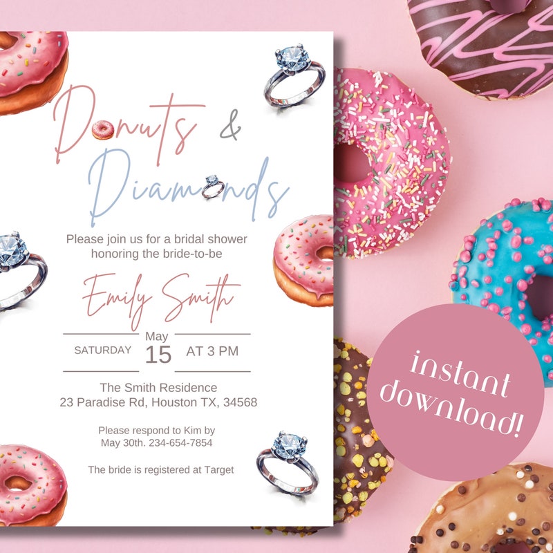Diamond Donut - Etsy