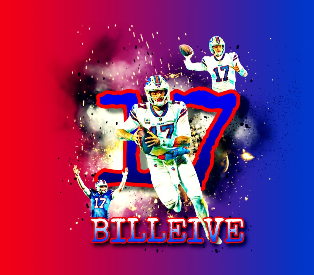 20 Oz Buffalo Bills BILLIEVE 17 Tumbler - Etsy