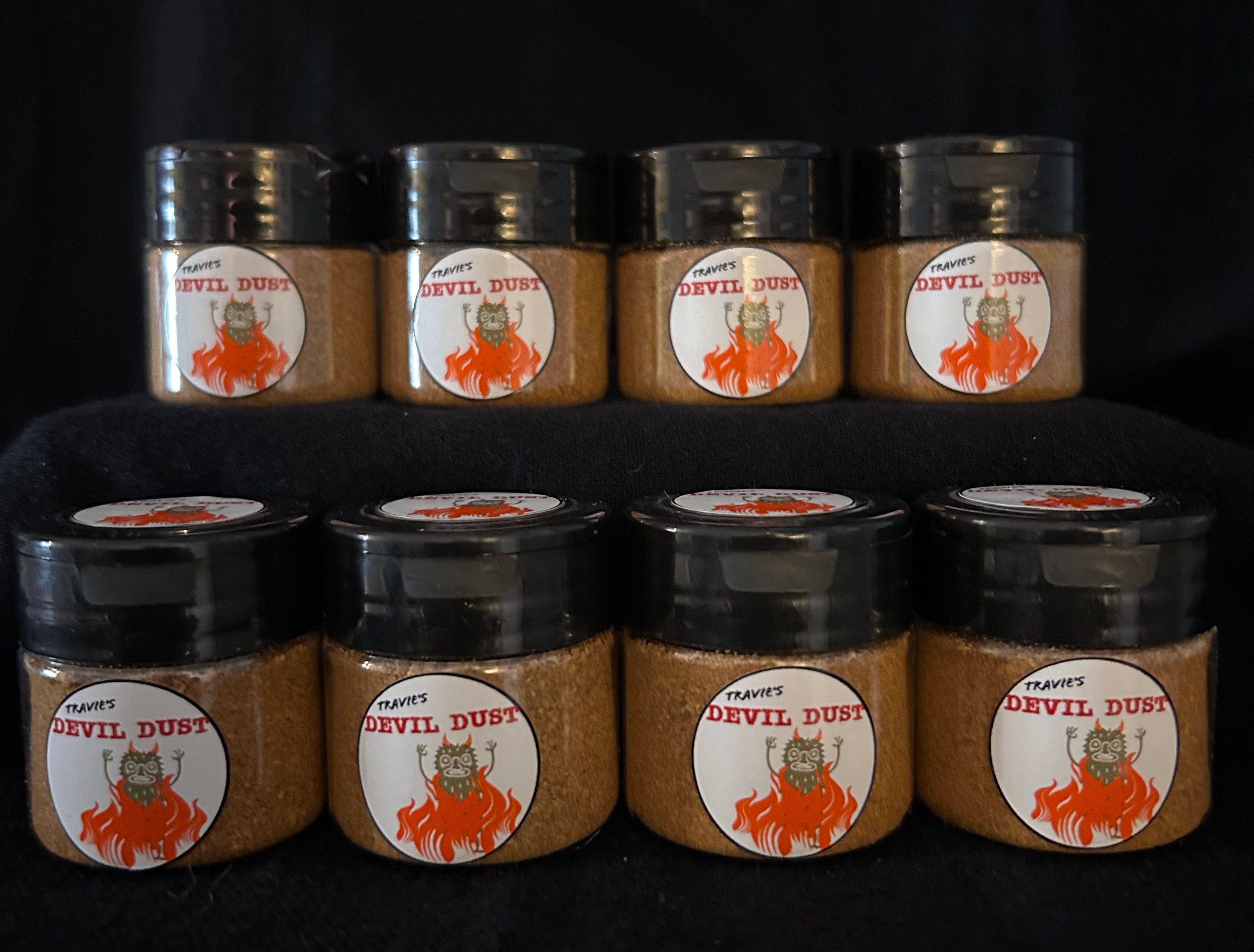 Travie's Devil Dust is a Fusion of Very Hot Smoked Pepper Powders ...