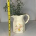 Vintage Cream Pitcher With Flowers - Etsy