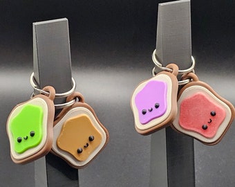 Happy Plush Toast Keychain, Toy, Collectable, - Etsy