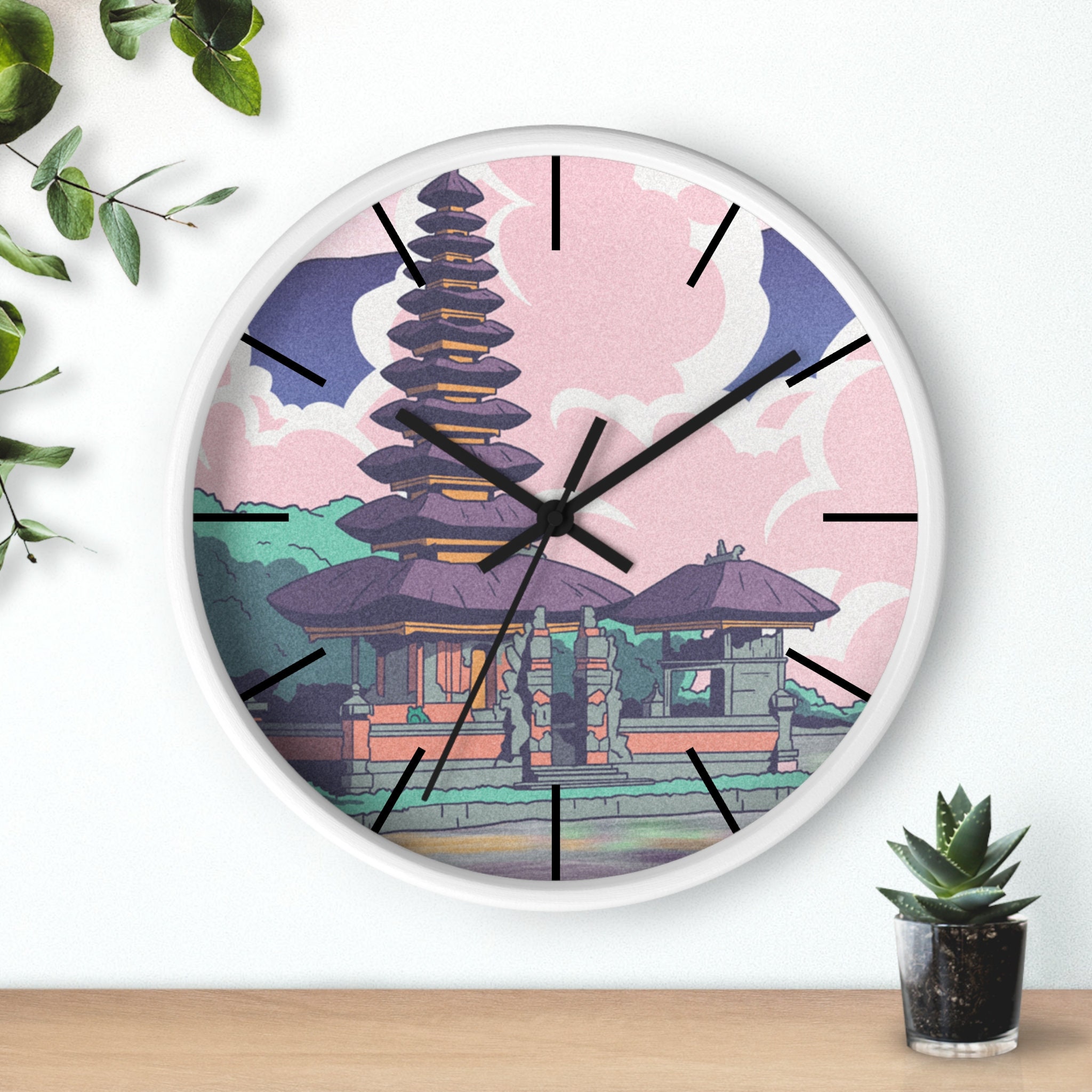 Retro Indonesia Anime Wall Clock - Etsy