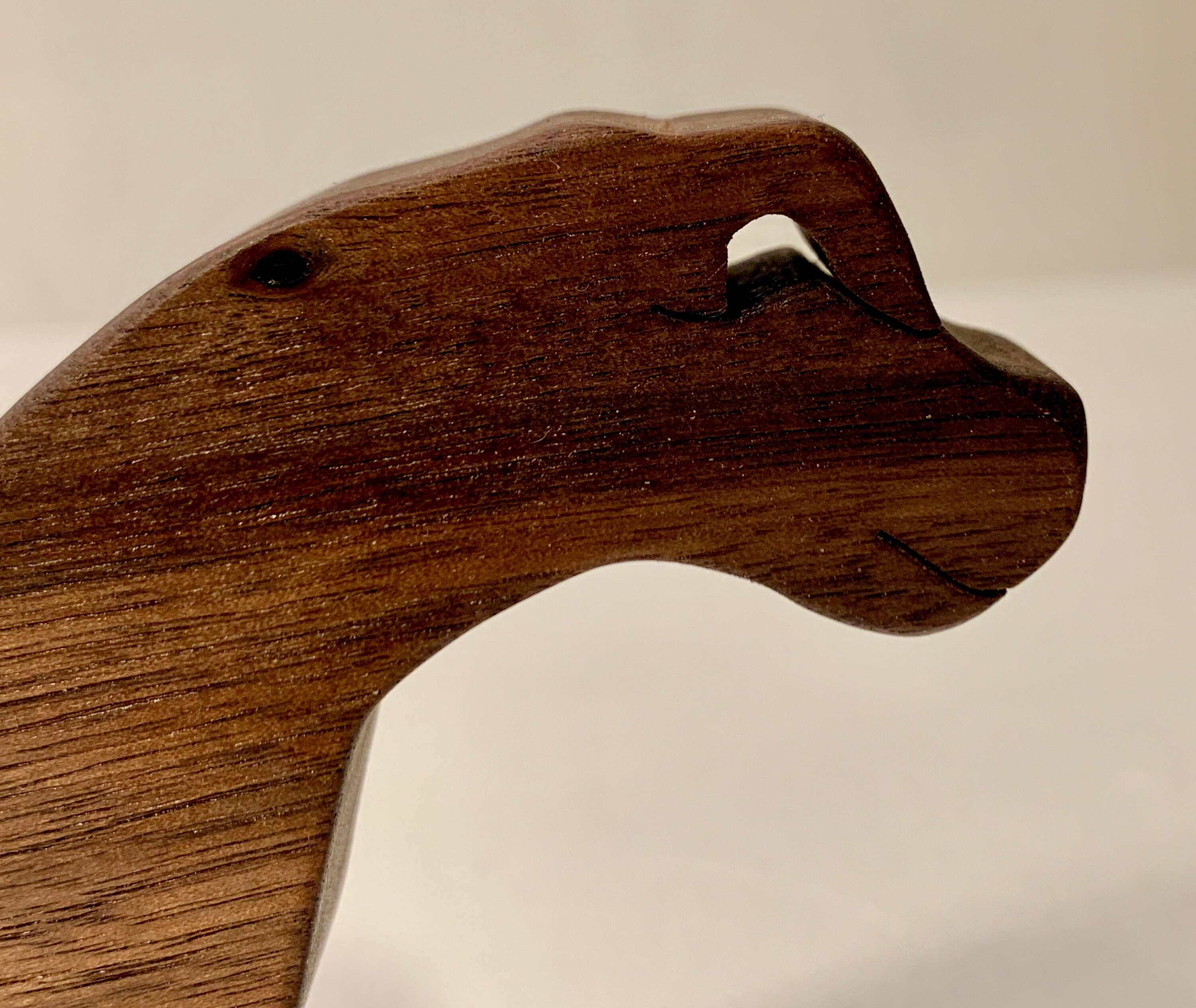 Baby Bronto Cut From Walnut Wood. - Etsy