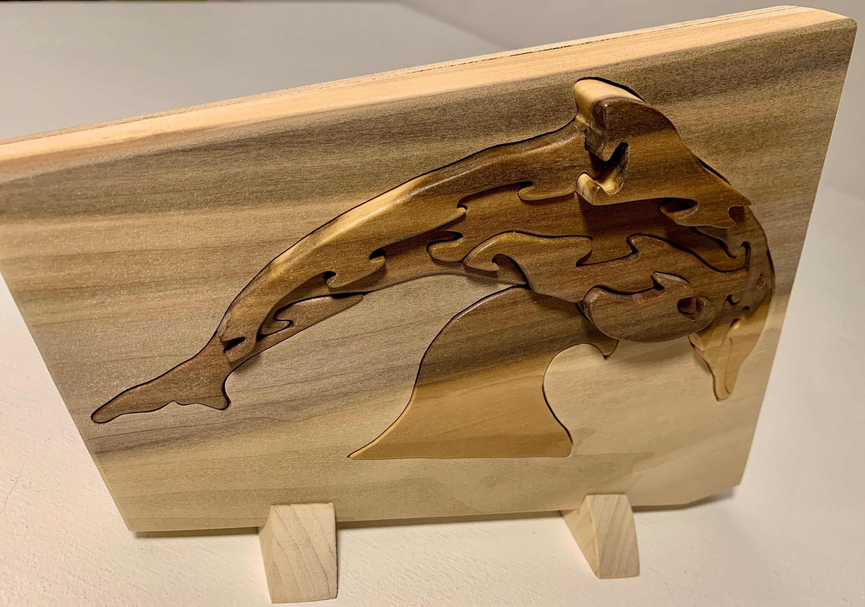 Dolphin Puzzle With Frame - Etsy