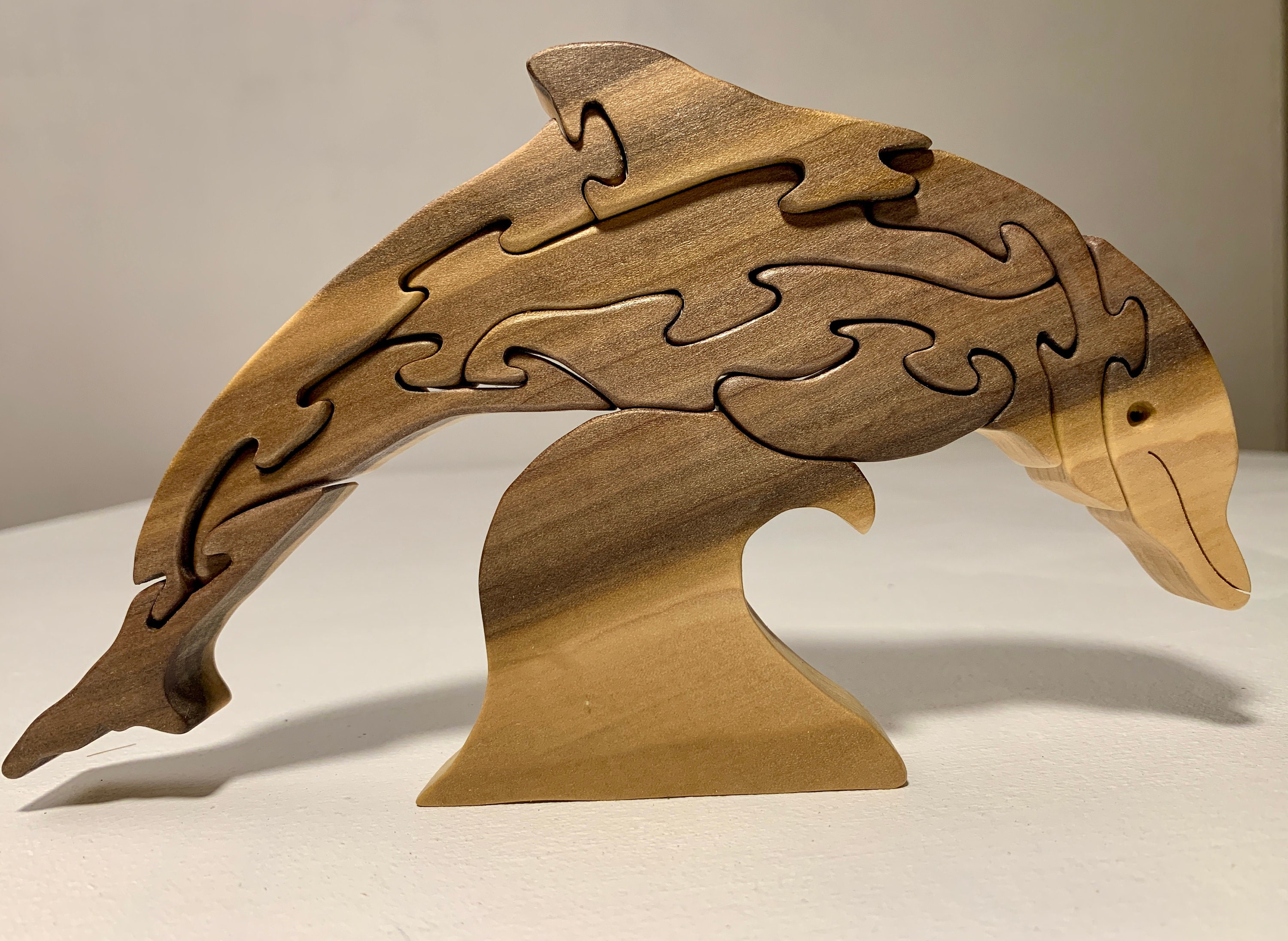 Dolphin Puzzle With Frame - Etsy