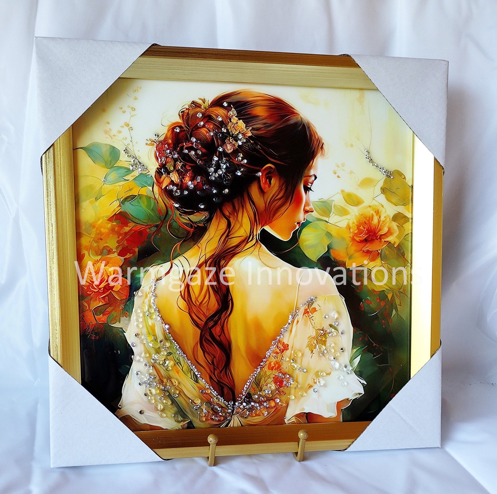 Crystal Diamond Painting Lady B Wall Art / Decoration / Gift / Holiday ...