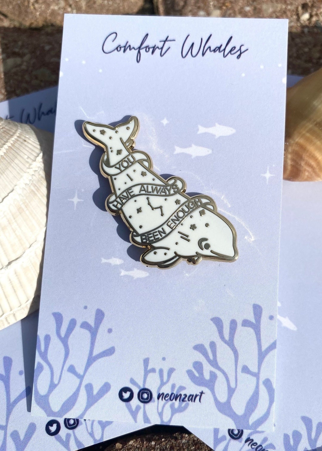 Cute Galaxy Whale Pins, Collection Enamel Pin, Kawaii Enamel Pin ...