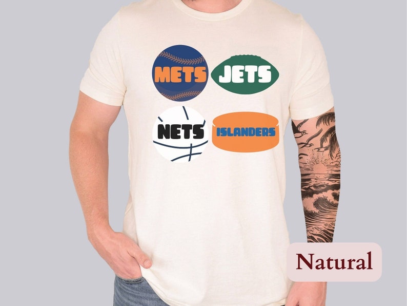 Retro New York Sports Shirt NY Sports Tshirt New York Team T Shirt NY ...