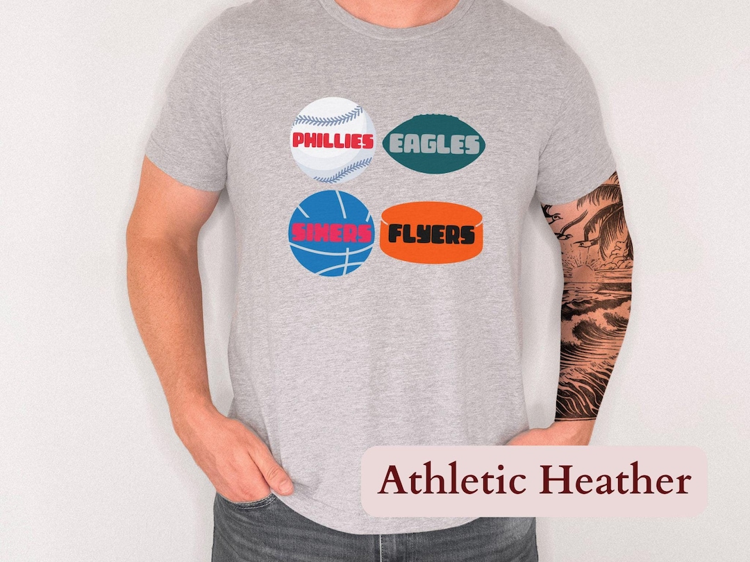 Retro Philadelphia Sports Shirt, Philly Sport Fan Gift, Philly Four Pro ...