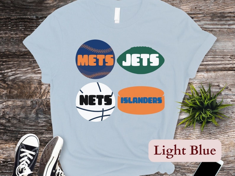Retro New York Sports Shirt NY Sports Tshirt New York Team T Shirt NY ...