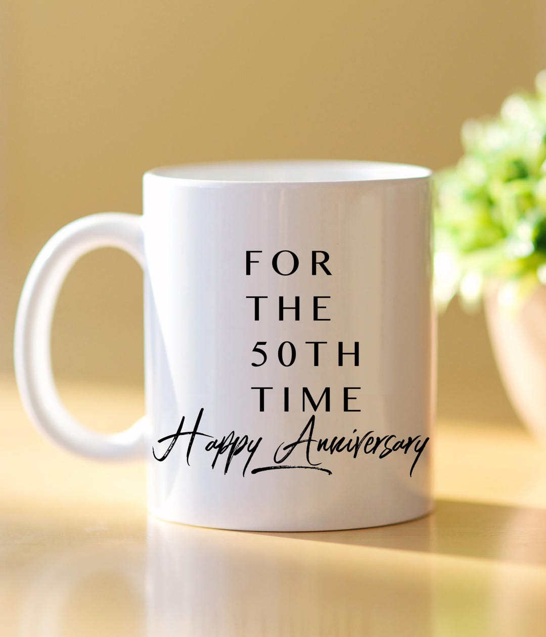50th Anniversary Gifts, 50th Anniversary Mug, 50th Wedding Anniversary ...