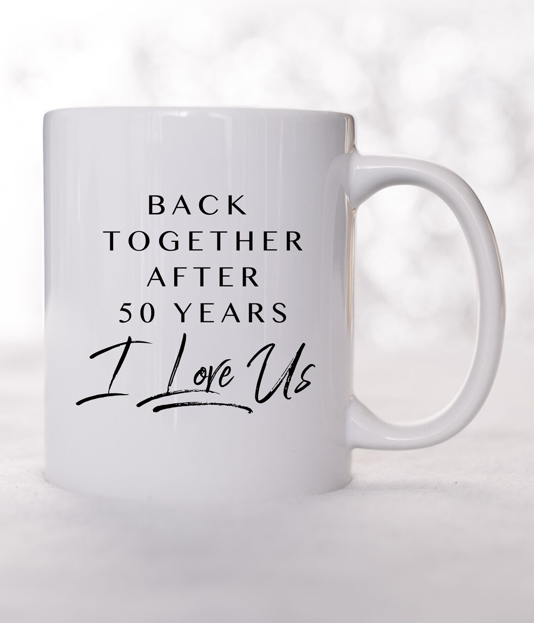 Back Together After 50 Years Mug, Back Together Again, Reunion Mug ...