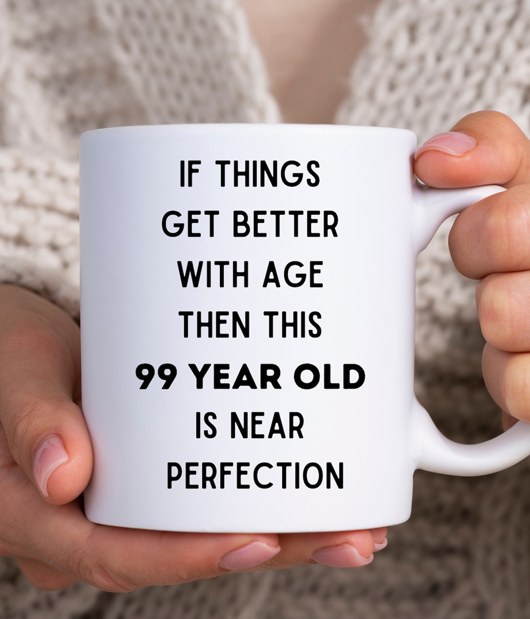 99th Birthday Gifts, 99th Birthday Mug, 99th Birthday Gifts for Women ...