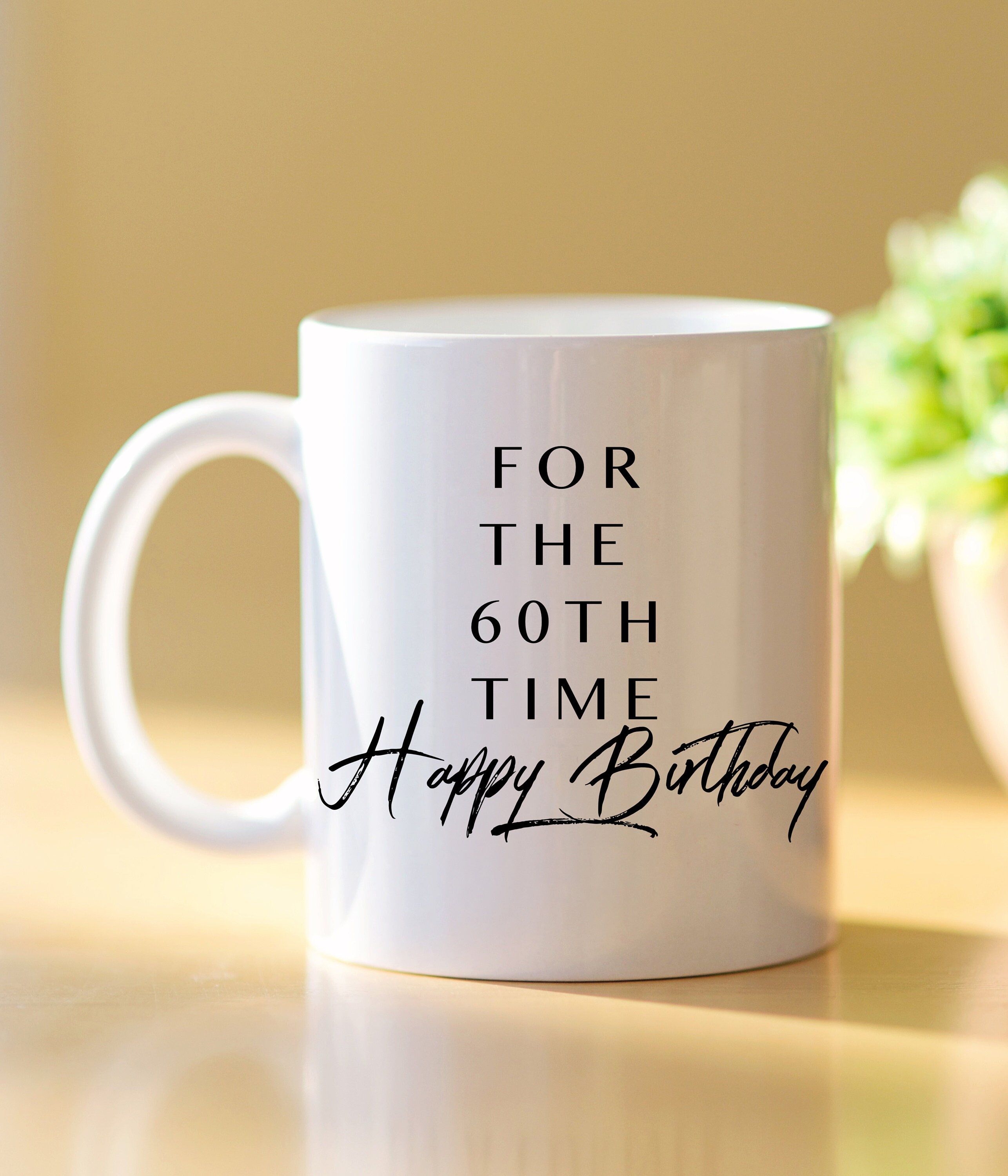 60th Birthday Mug, 60th Birthday Gift Ideas for Women, Mom/grandma 60th ...