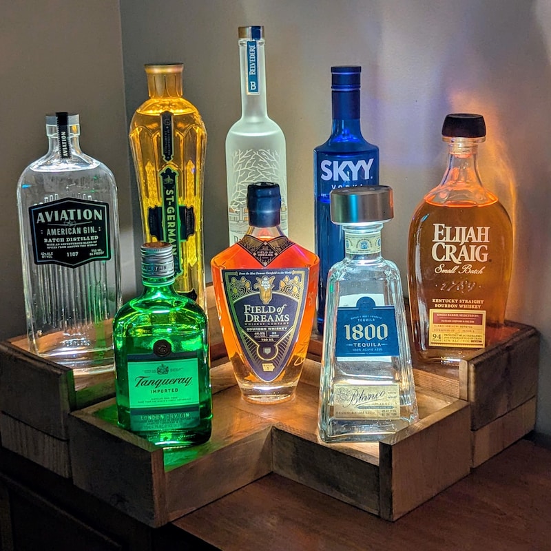 Bar Shelving Corner - Etsy