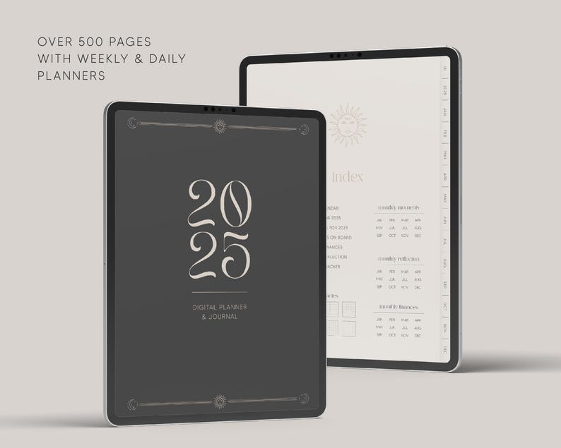 2025 Digital Planner & Journal - Etsy