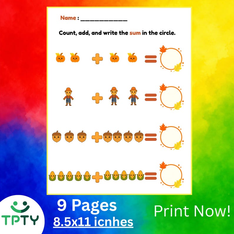 Kindergarten Addition Math Curriculum | Visual Counting Worksheets ...