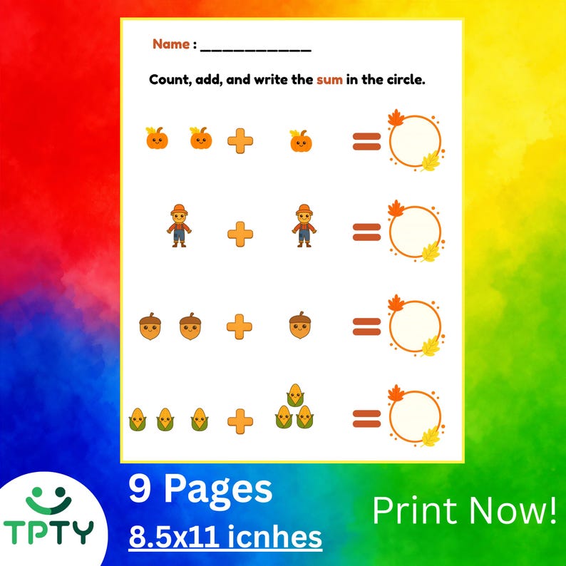 Kindergarten Addition Math Curriculum | Visual Counting Worksheets ...