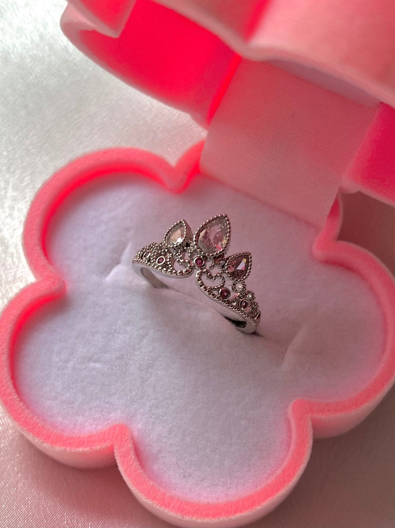 Rapunzel Crown Ring Princess Jewelry Princess Crown - Etsy UK