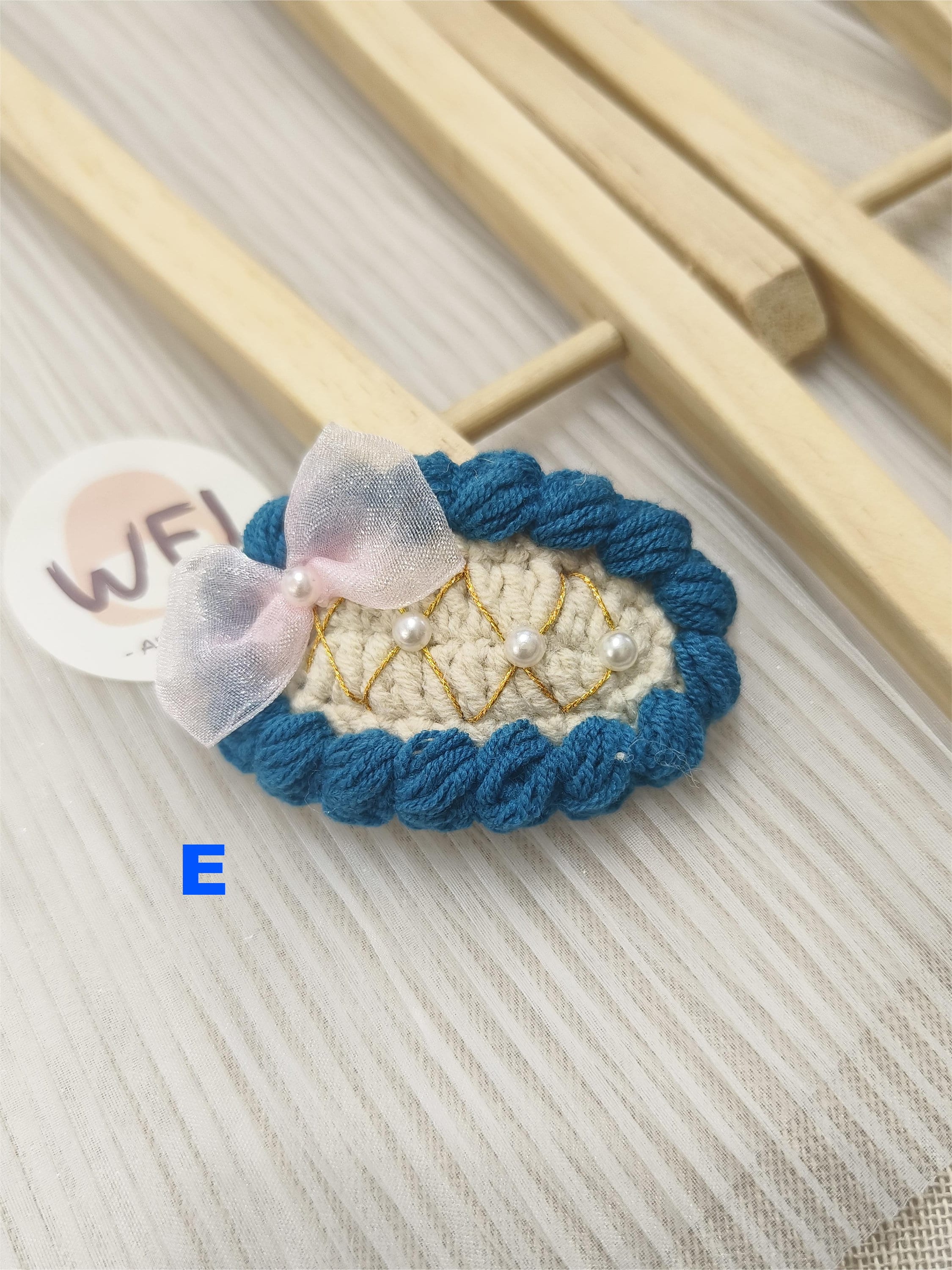 Crochet Snap Clips,knitted Hair Clips,barrettes,baby Hair Accessories ...